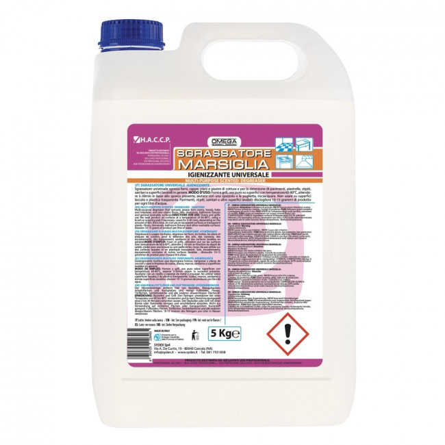 Sgrassatore universale igienizzante marsiglia Cartone con 4 taniche da ...